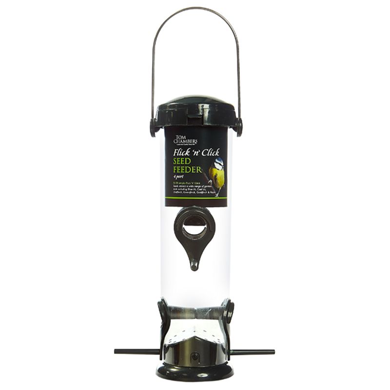 Tom Chambers - Flick 'n' Click Seed Feeder - 4 Port – Southwood Garden ...
