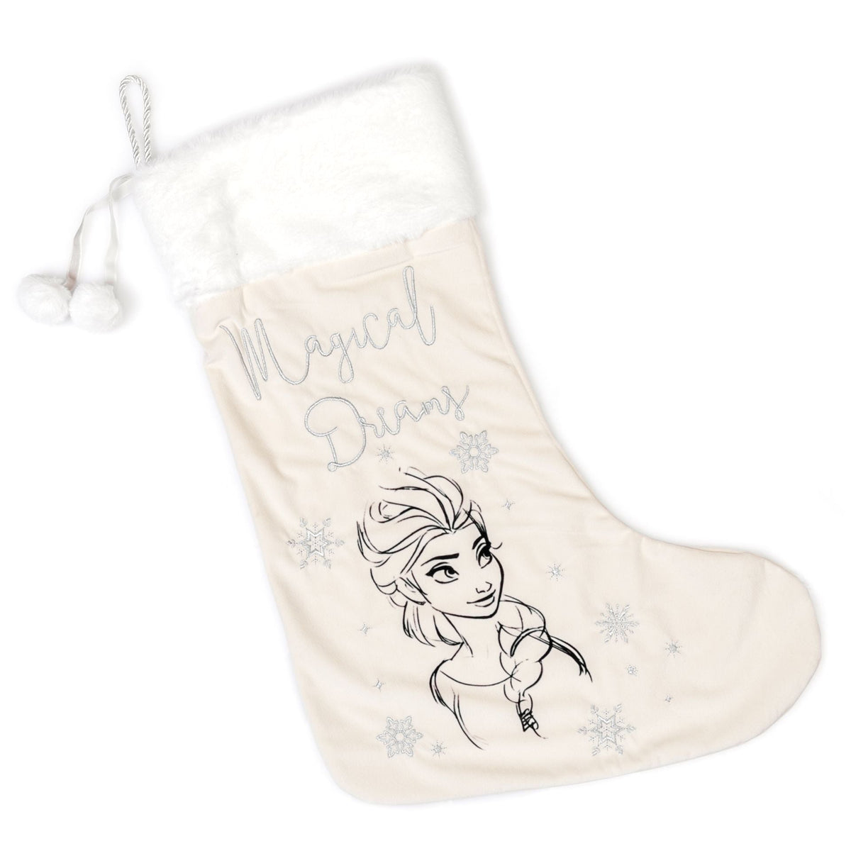 Disney Frozen Elsa Plush Velvet Christmas Stocking – Southwood Garden ...
