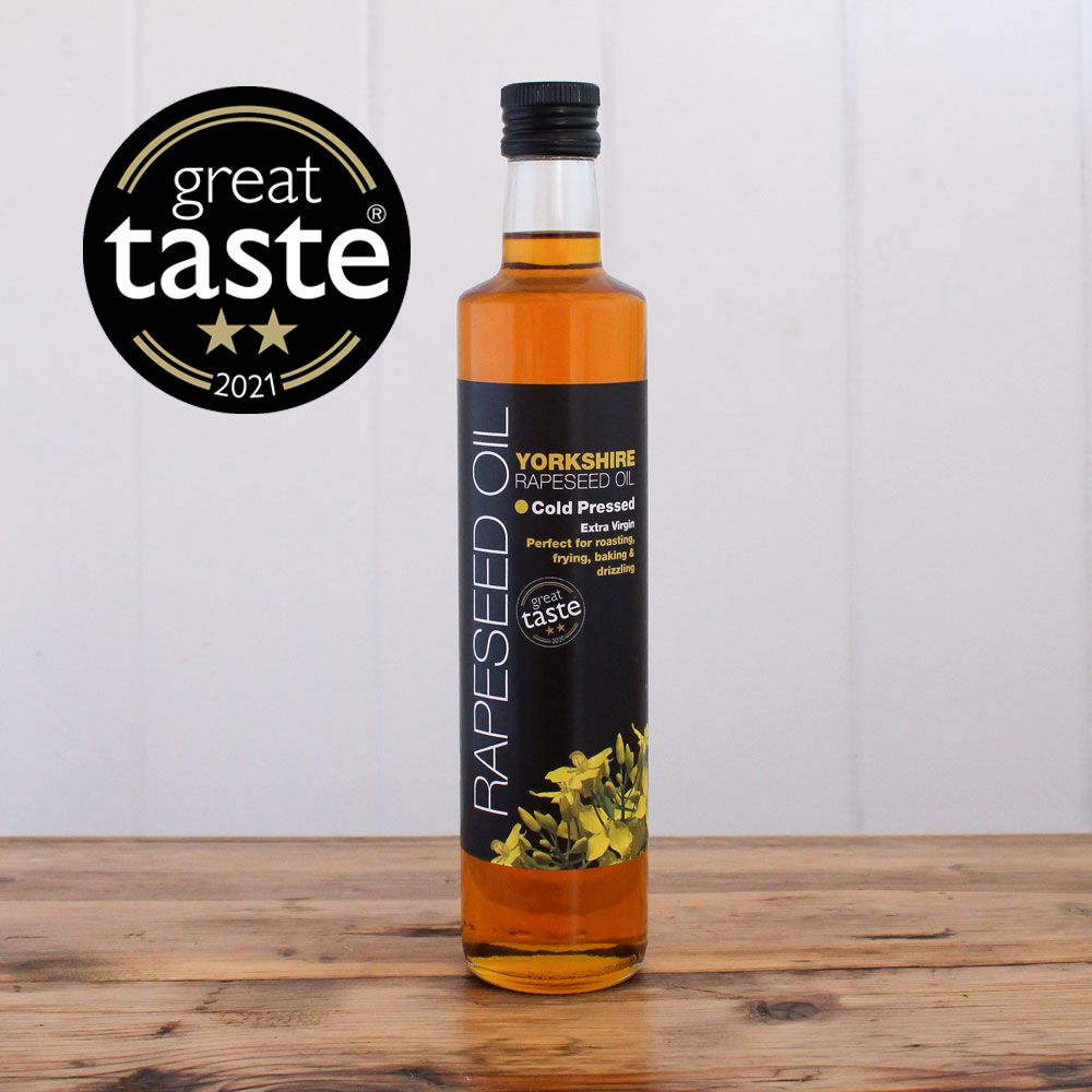 Yorkshire Cold Pressed Rapeseed Oil 500ml – Southwood Garden Centre