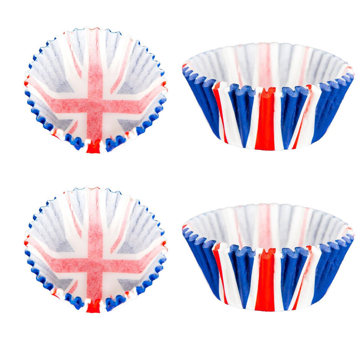 Union Jack Flag Bun Cupcake Cases - Pack of 50 – Southwood Garden Centre