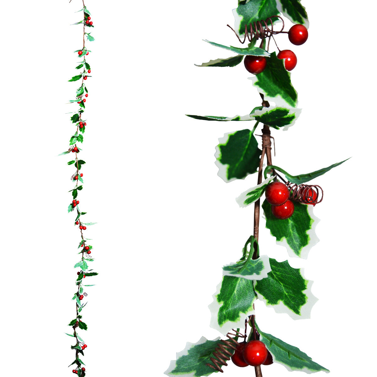 Fine Holly Garland - 1.3m – Southwood Garden Centre