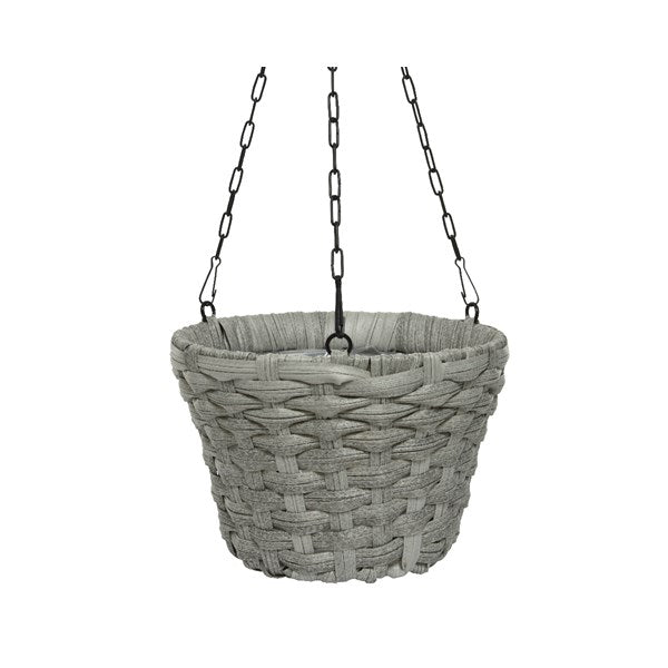 Round Polyrattan Hanging Planter – Southwood Garden Centre
