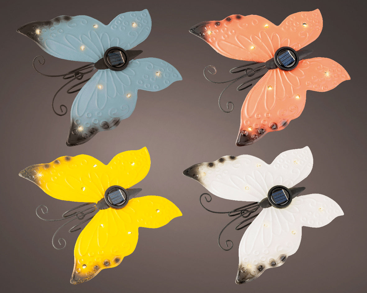 Solar Powered Butterfly Garden Light – Southwood Garden Centre