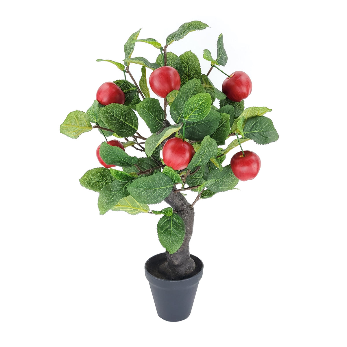 Artificial Apple Tree with Apples in Pot - 55cm – Southwood Garden Centre