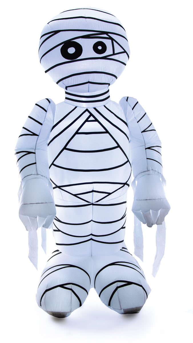 Halloween Spooky Giant Mummy / Skelton Inflatable Decoration 8ft / 2.4 ...