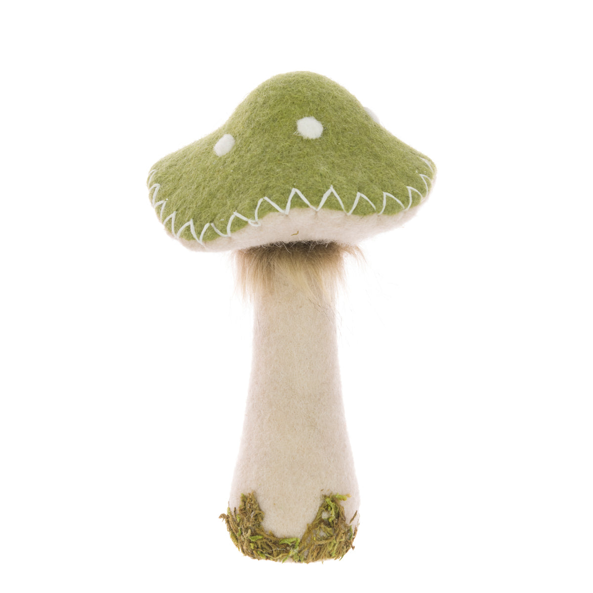 Green Felt Toadstool Figure - 26cm – Southwood Garden Centre