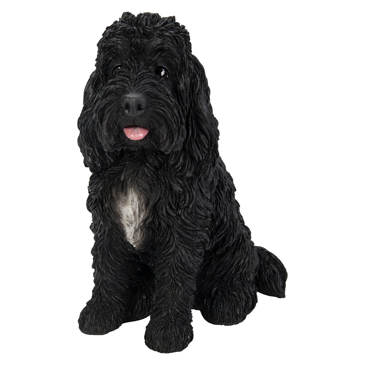 Vivid Arts - Sitting Black Cockapoo Dog Garden Ornament – Southwood ...