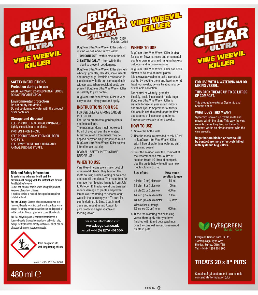 Bug Clear Ultra Vine Weevil Killer – Southwood Garden Centre