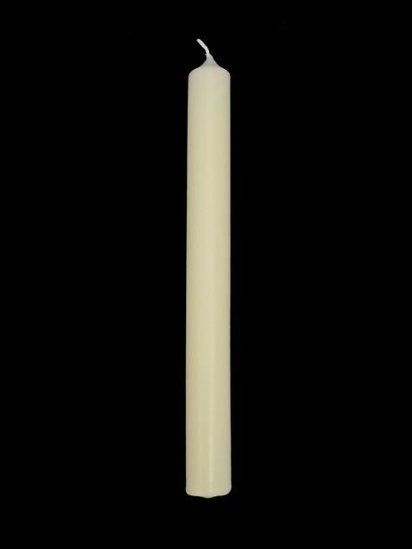 Ivory Wax Dinner Candle - 25cm – Southwood Garden Centre