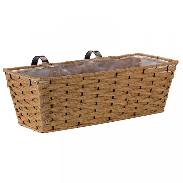 Bari Faux Rattan Planter – Southwood Garden Centre