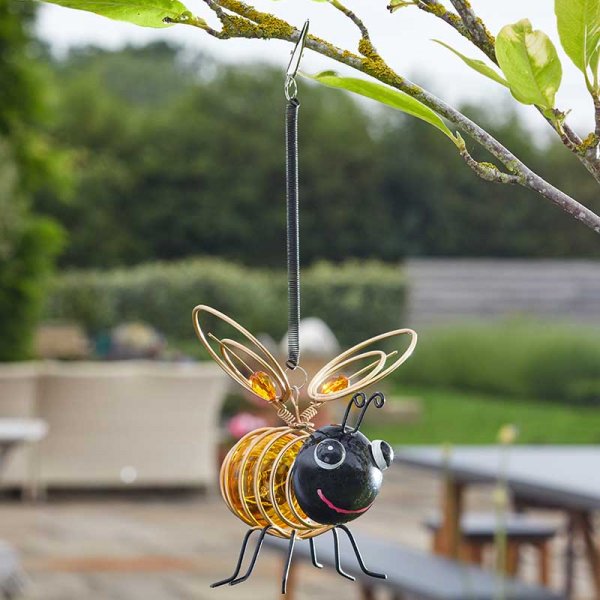 Solar Bumble Bee Bug Light – Southwood Garden Centre