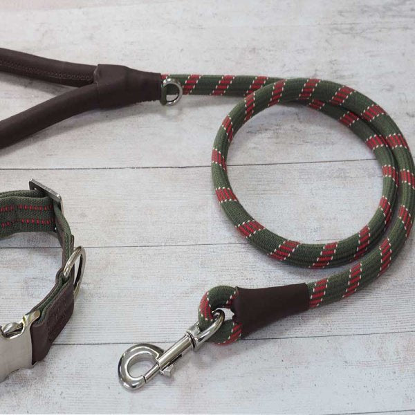 Zoon Walkabout Primo Olive Green Dog Lead - 120cm – Southwood Garden Centre