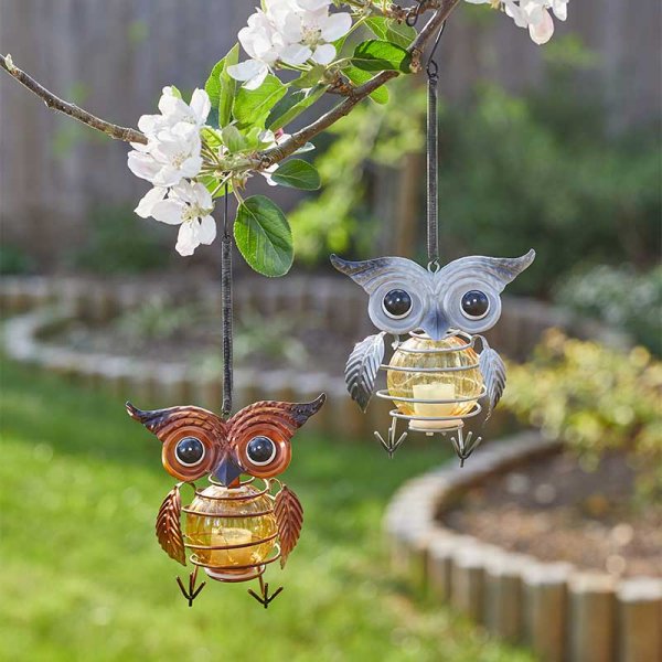 Smart Solar - Hanging Light Up Owl Light – Southwood Garden Centre