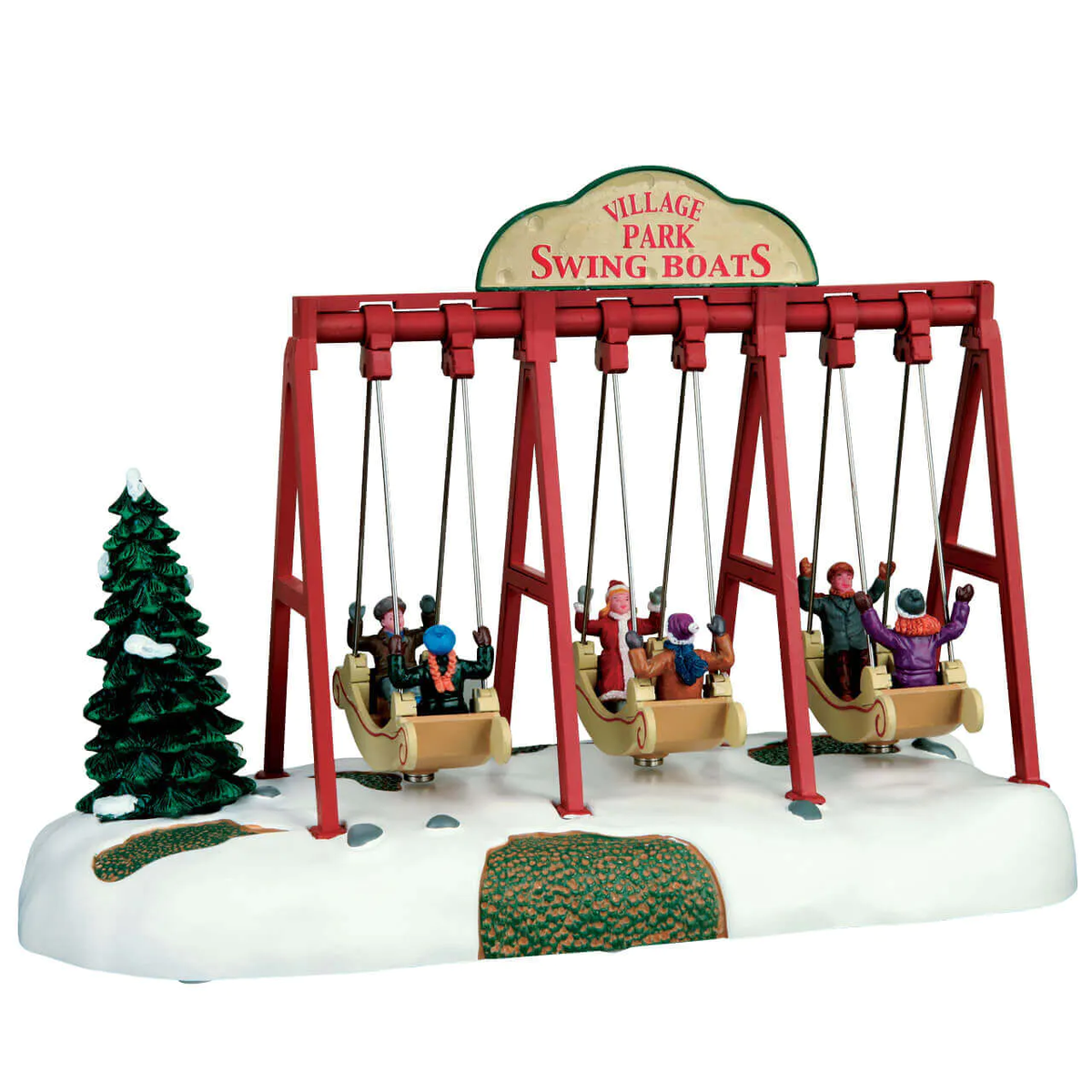 Lemax - Village Park Swing Boats – Southwood Garden Centre