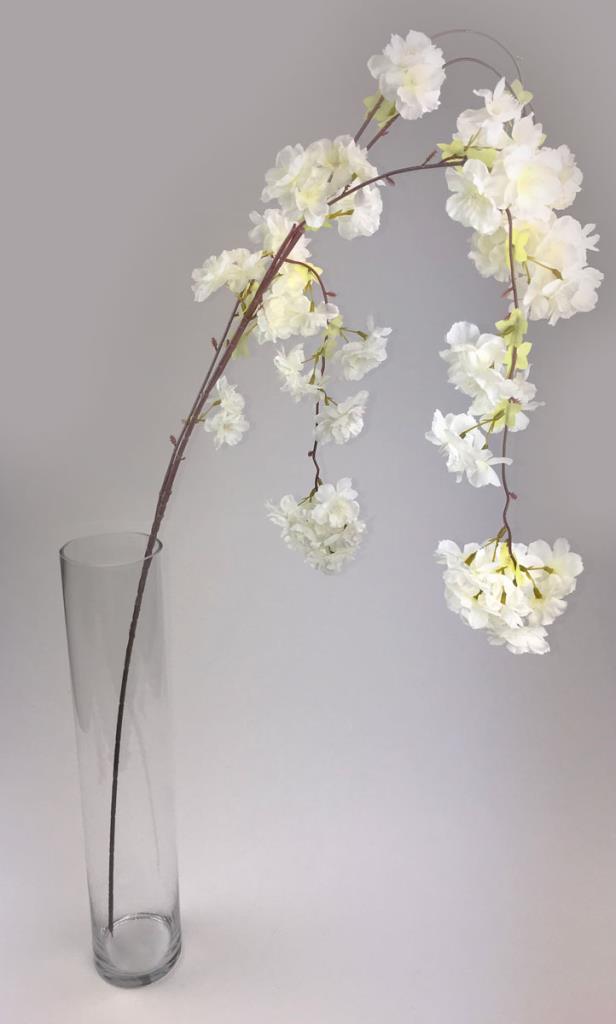 Trailing Artificial Cherry Blossom Stem - 132cm – Southwood Garden Centre