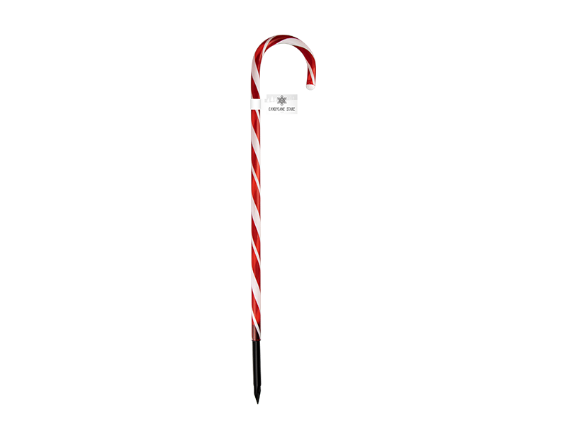 70cm Giant Candy Cane Garden Stake – Southwood Garden Centre