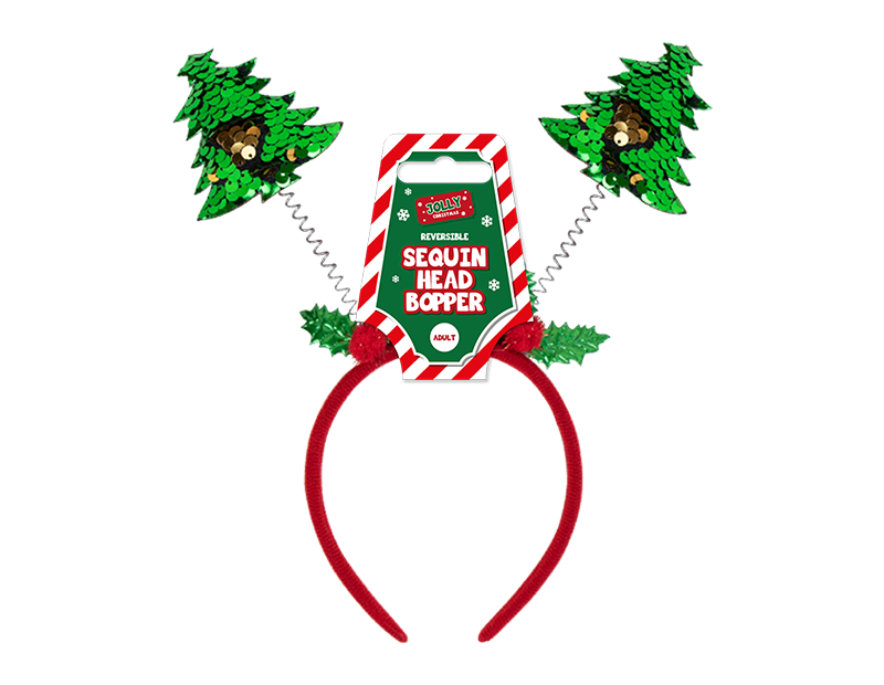Reversible Sequin Christmas Head Boppers – Southwood Garden Centre