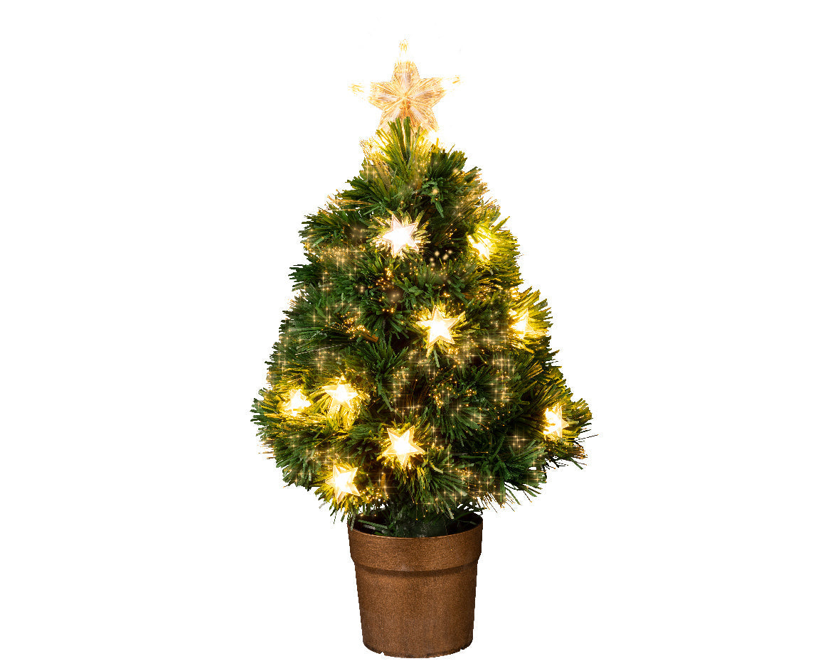 Devon Fibre Optic Light Up Tree – Southwood Garden Centre