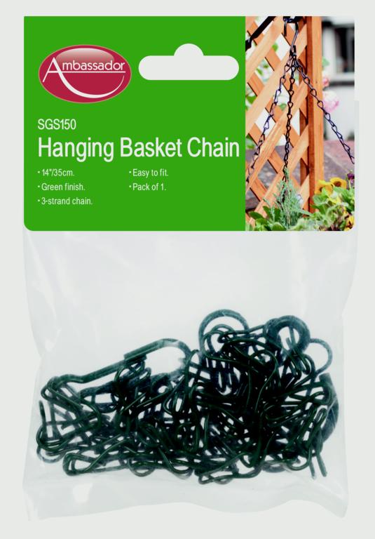 Ambassador Hanging Basket Chain 14”/35cm – Southwood Garden Centre