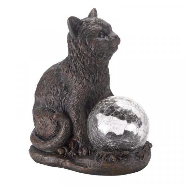 Mystic Mog Colour Colour Changing Cat Ornament – Southwood Garden Centre