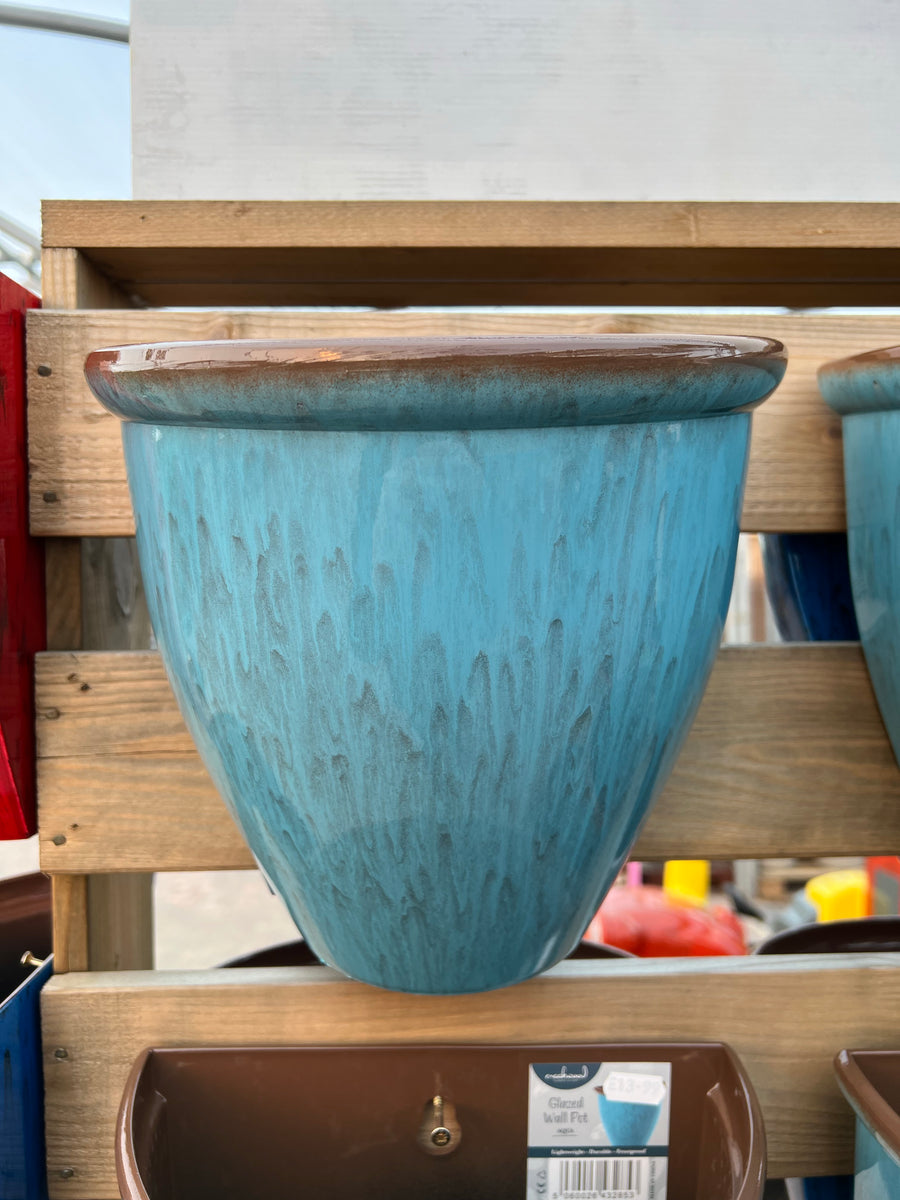 Blenheim Running Glaze Wall Plant Pot – Southwood Garden Centre