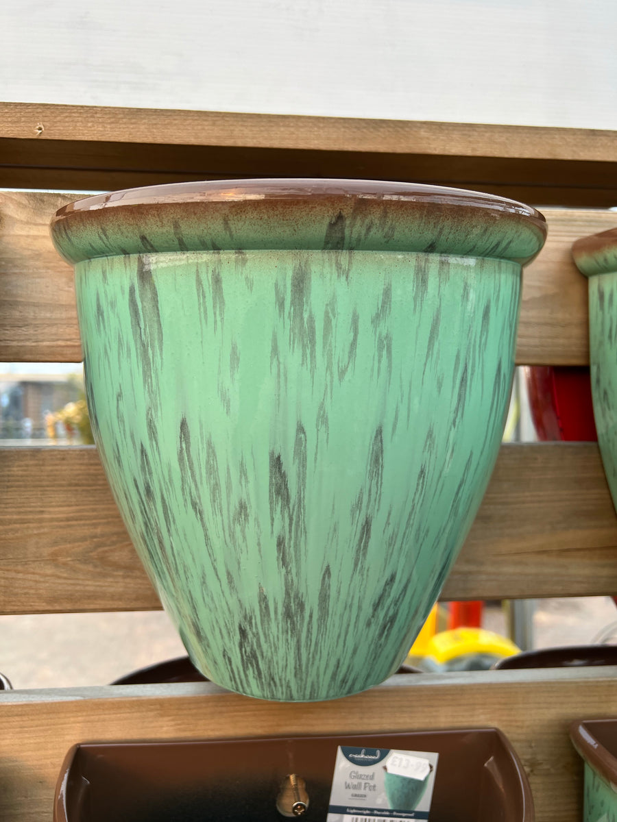 Blenheim Running Glaze Wall Plant Pot – Southwood Garden Centre