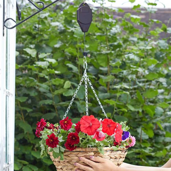 Easy-Ups Hook- Hanging Basket Raising and Lowering Mechanism ...