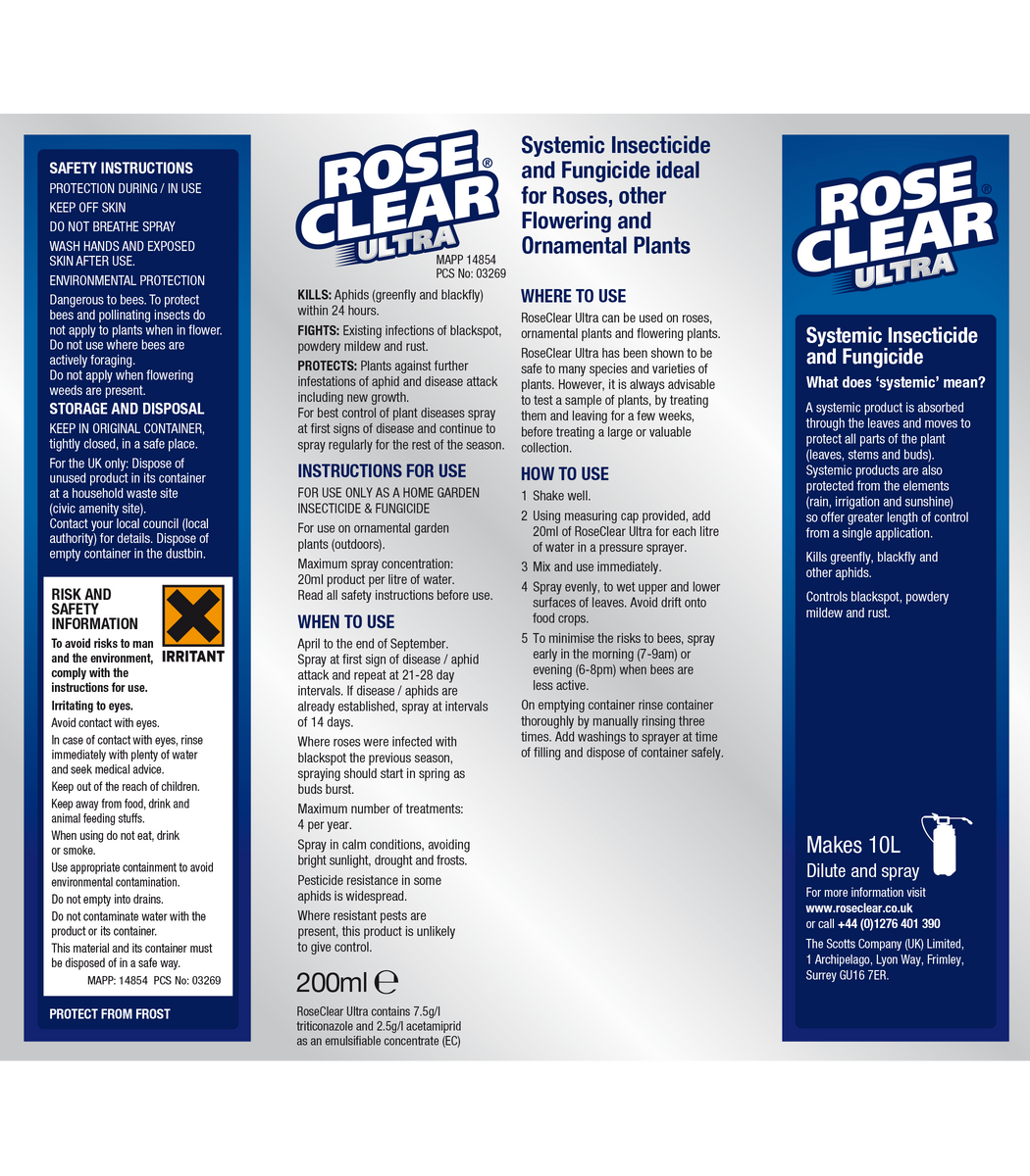 Rose Clear Ultra Original. Well Loved Formula. When it’s gone that’s i ...